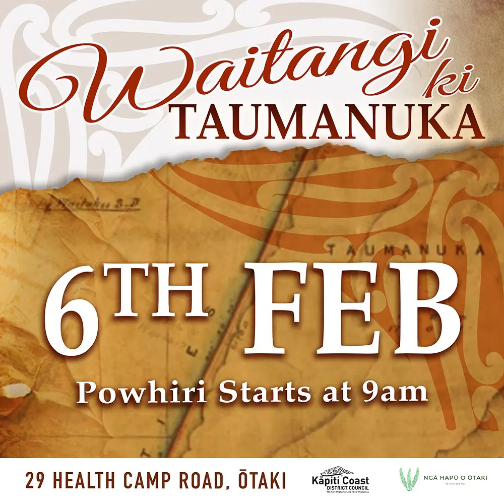 What's new - Waitangi ki Taumanuka 2026 - Kāpiti Coast District Council